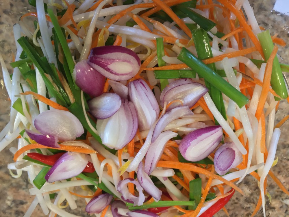 Dưa Giá / Pickled Bean Sprouts with Carrots and Chives | La Vie Partagée